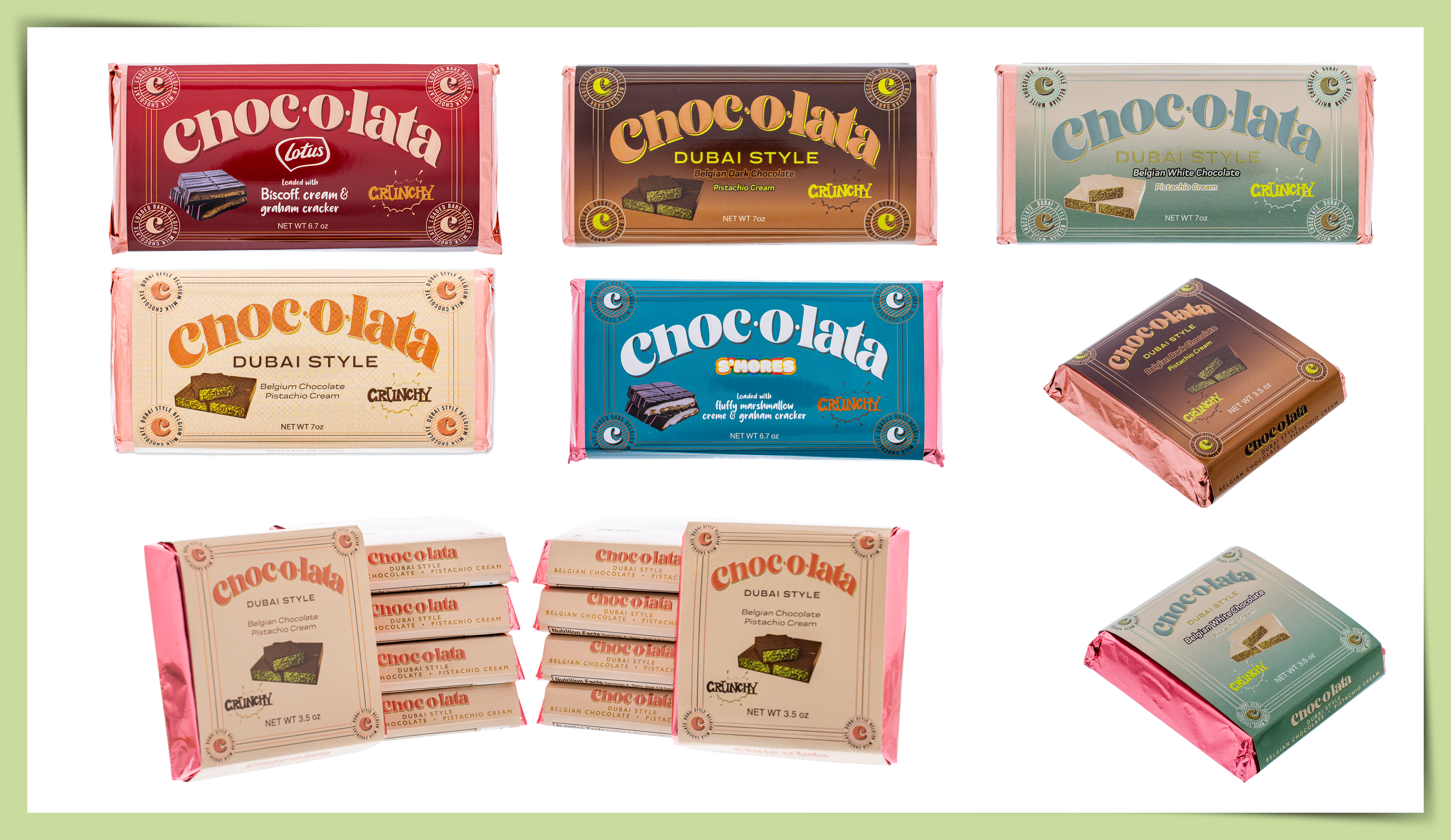 Dubai Chocolate Bars